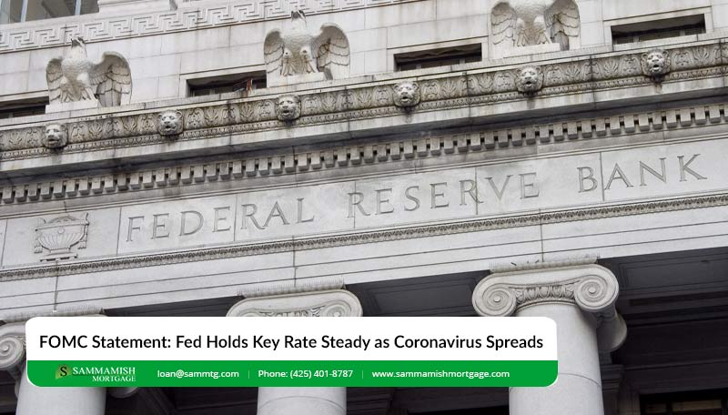 FOMC Statement: Fed Holds Key Rate Steady as Coronavirus Spreads