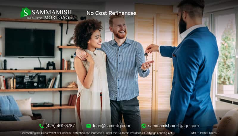 No Cost Refinance: WA, OR, ID, CO, CA